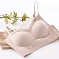 Abtuhar Women Solid Color Adjustable Strap Lace Lift Bras - Walmart.com