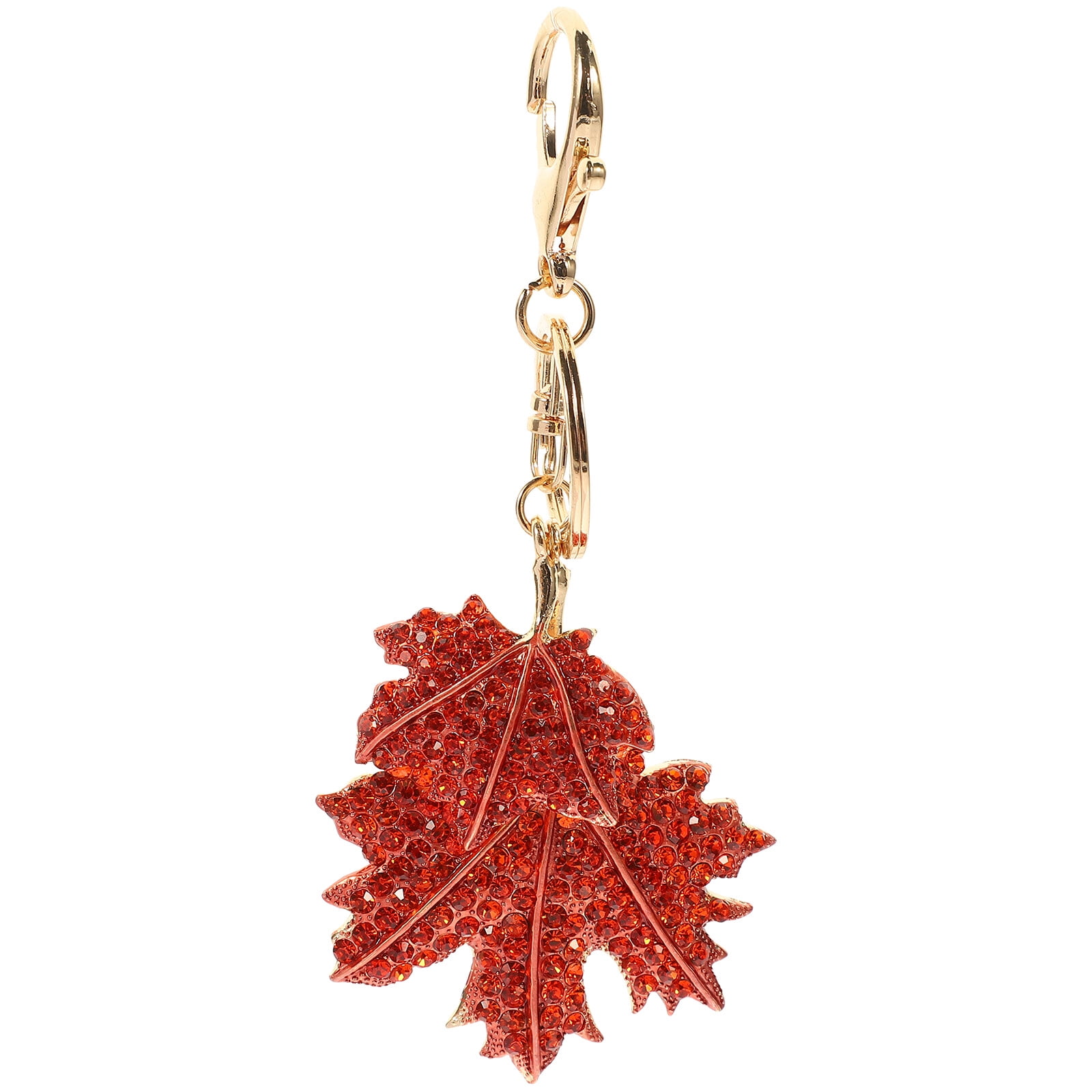Click here for Etereauty Decorative Metal Keychain Maple Leaf Sha... prices