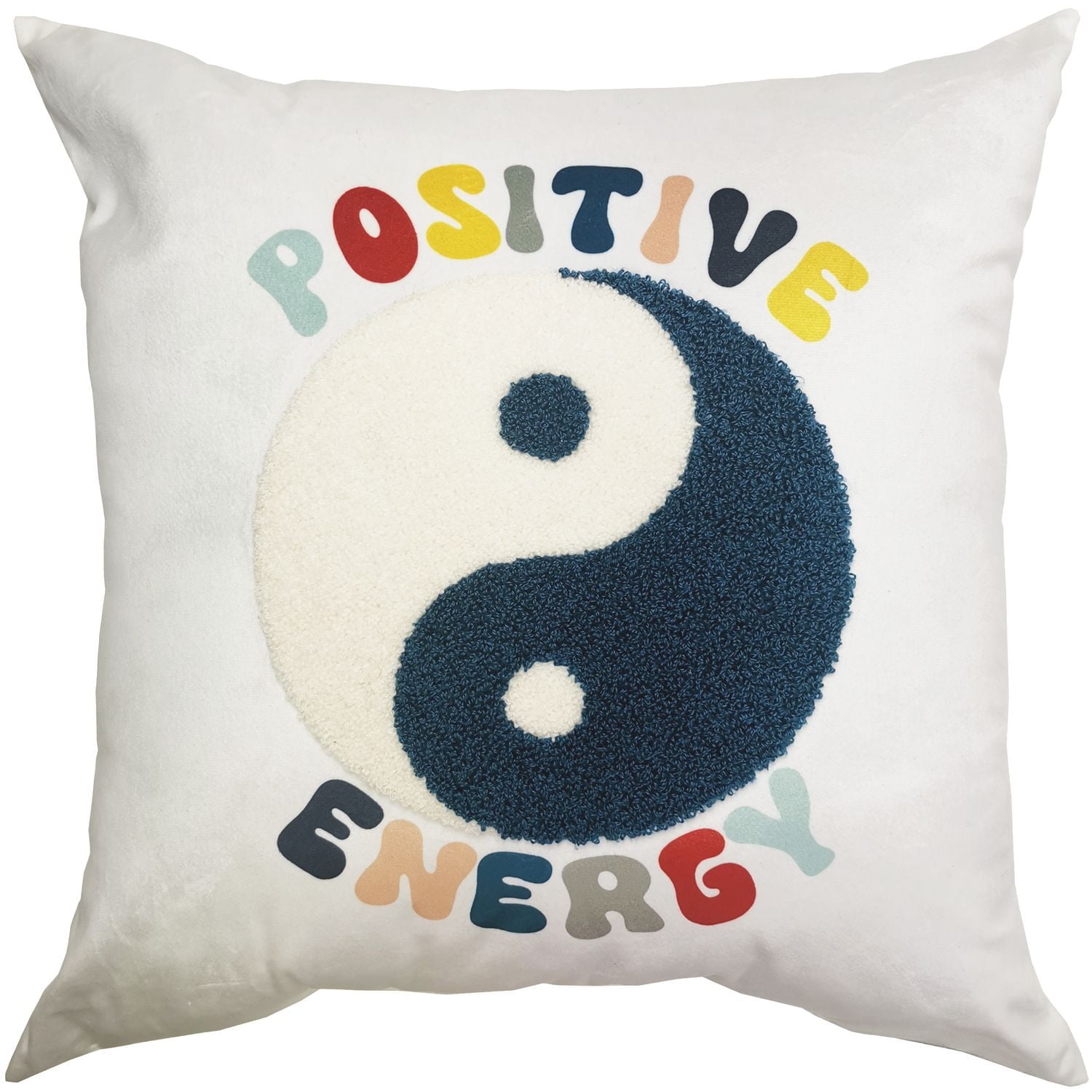 Click here for Hometrends Positive Vibes Decorative Pillow 18x18 prices