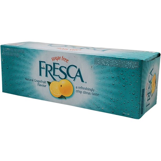 Fresca Fresca - Sugar Free - Cans Case [12x355 ml] - Walmart.ca