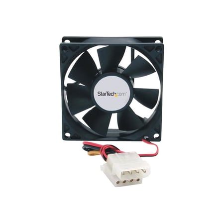 StarTech.com 80x25mm Dual Ball Bearing Computer Case Fan w/ LP4 ...