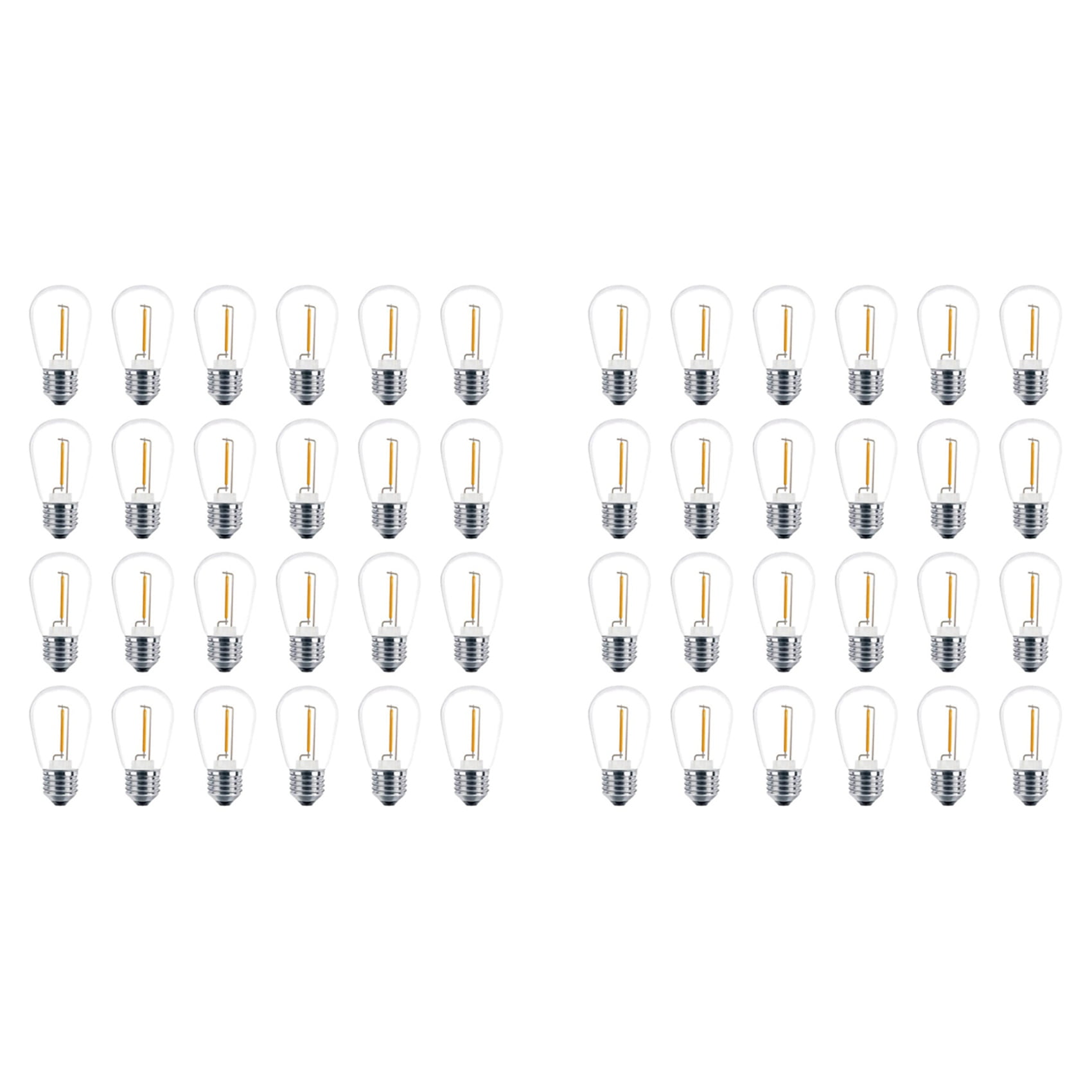 Click here for Unbranded 48 Pack 3v Led S14 Replacement Light Bul... prices