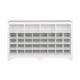 Prepac Entryway Modern 60" Shoe Cubby Console, White - Walmart.com