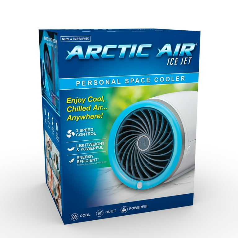 Arctic Air Ice Jet Portable Air Conditioner 3 Speed with LED Compact Lightweight Walmart
