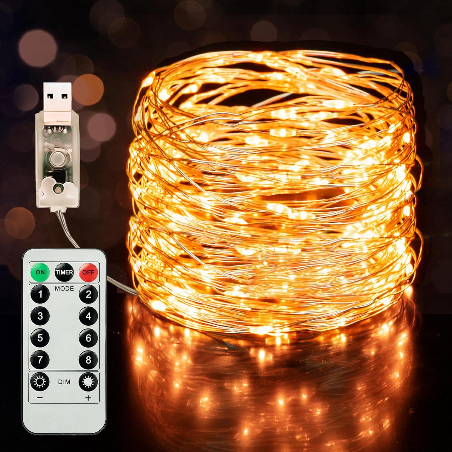 Click here for Gfdyree Copper String Lights Fairy String Lights 8... prices