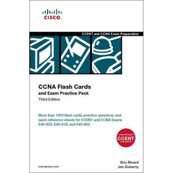 Pre-Owned CCNA Flash Cards and Exam Practice Pack (Paperback ...