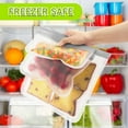 Reusable Ziplock Bag for Food Storage Fridge Organiser 10 Pack Extra ...