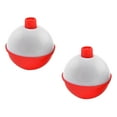 Danielson Snap-On Fishing Floats, Red/White, 3/4", 3-pack - Walmart.com