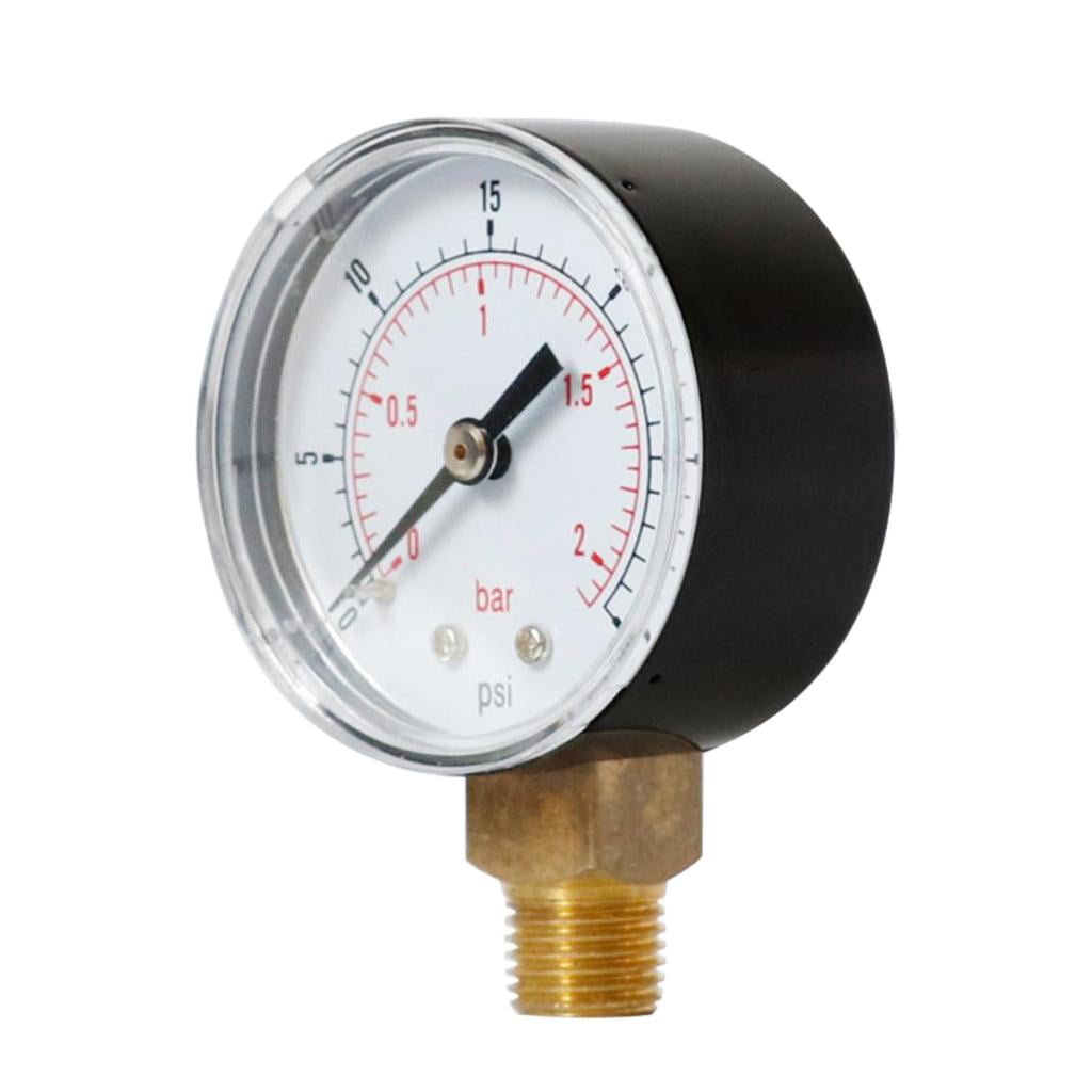 Aire Aceite Gas Presión de Agua Medidor de Prueba Rosca 1 / 8BSPT Y508 ...