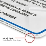 Pool Rules Sign Bilingual, Spanish English, - Walmart.com