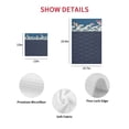 Blue Coastal Kitchen Dish Towels for Drying Dishes Set of 4, Japanese ...