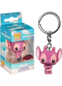 Disney FUNKO POP! Keychain Set: Lilo & Stitch - Stitch & Angel 2PK ...
