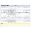 AT-A-GLANCE QuickNotes 2025 Reversible Erasable Monthly Yearly Wall ...