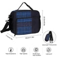 11.8×9.6in Large Capacity Rectangular Lunch Bag Durable Storage ...