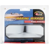 Cipa Mirrors 11119 Black Economy Convex Boat Mirror - Walmart.com