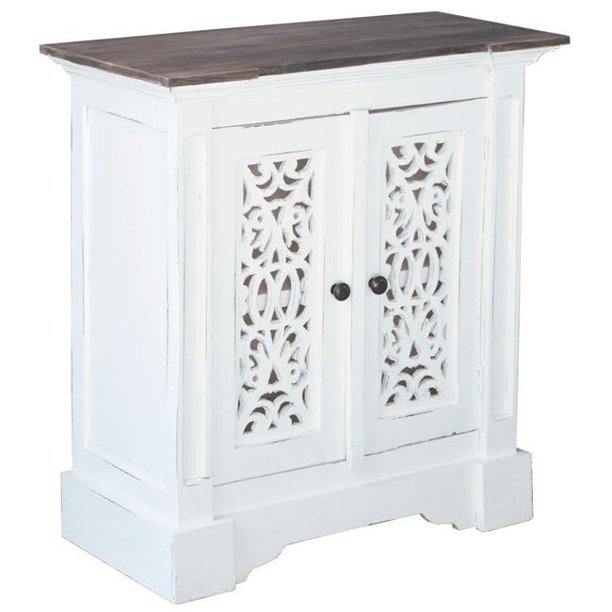 Distressed Wood Cabinet