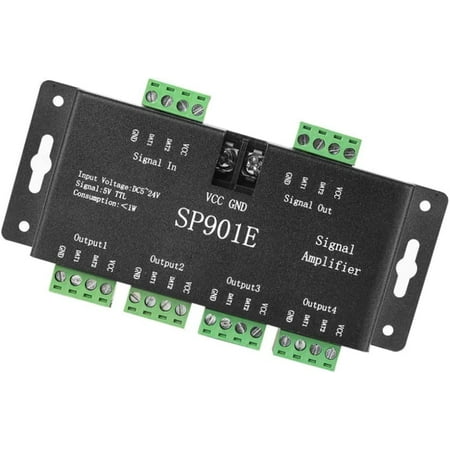 LED Strip Amplifier SP901E LED Pixel Signal Amplifier Repeater ...
