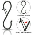 HEQUSIGNS 30Pcs Heavy Duty Rustproof S Hooks, 3.7inch, for Kitchen ...