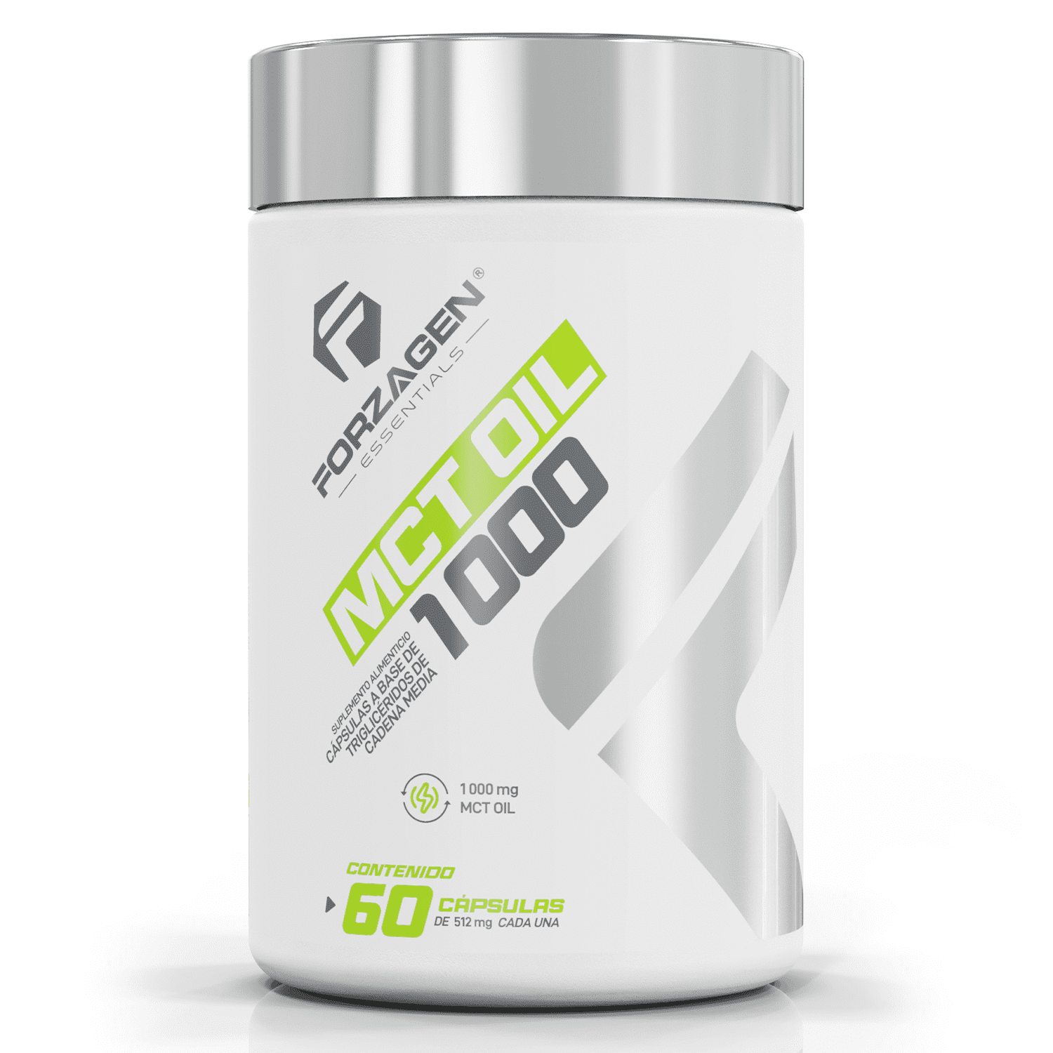 MCT Oil Triglicéridos de Cadena Media Keto Forzagen Essentials MCT Oil ...