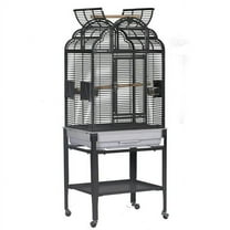 A and E Cage Co. 32"x21" Double Stack Flight Cage - White - Walmart.com