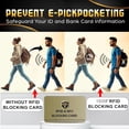 Cards, 5 One Card Protects Entire Wallet Purse For Men & Women, NFC ...