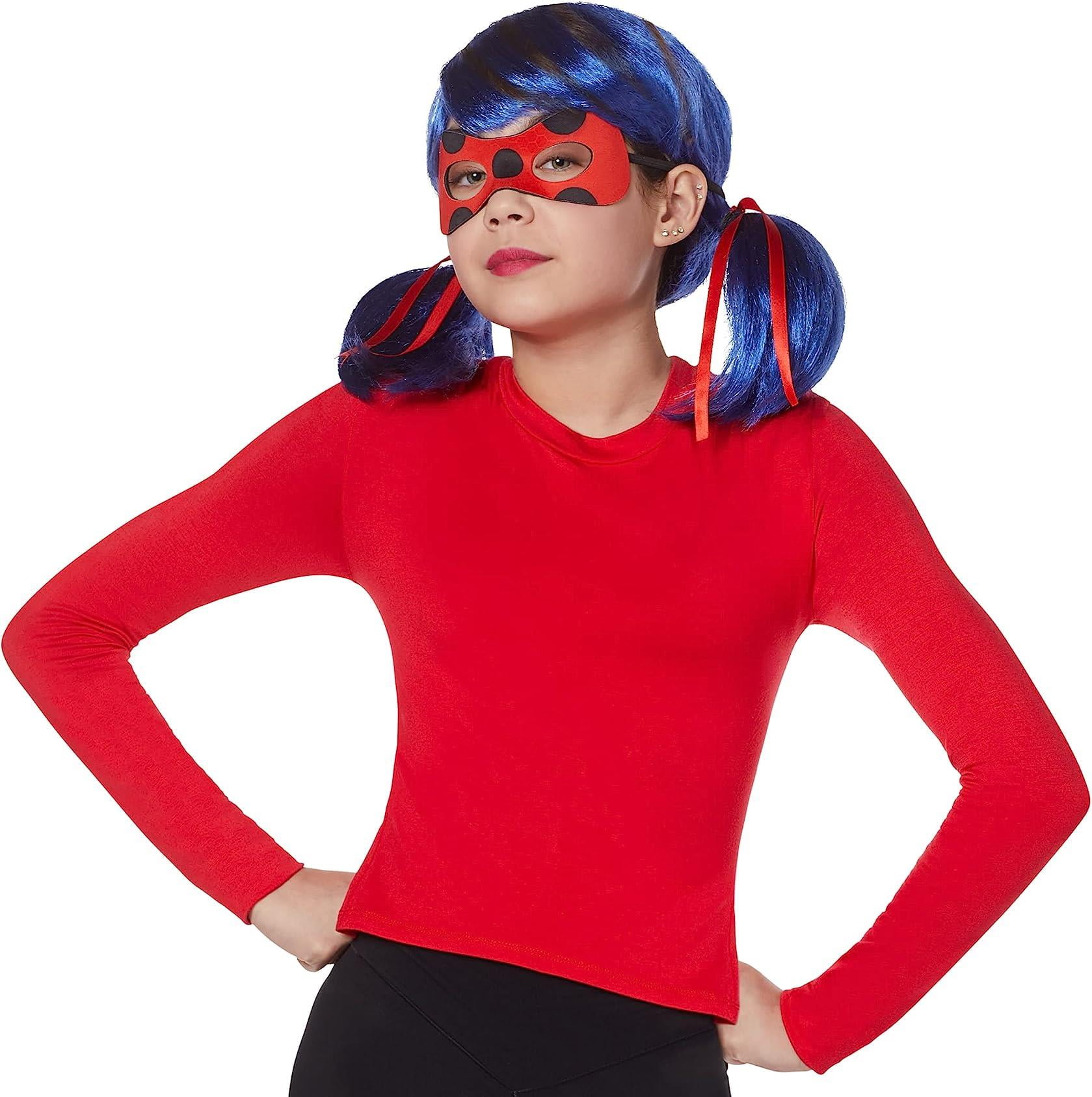 Kids Miraculous Ladybug Wig and Mask InSpirit Designs - Walmart.com