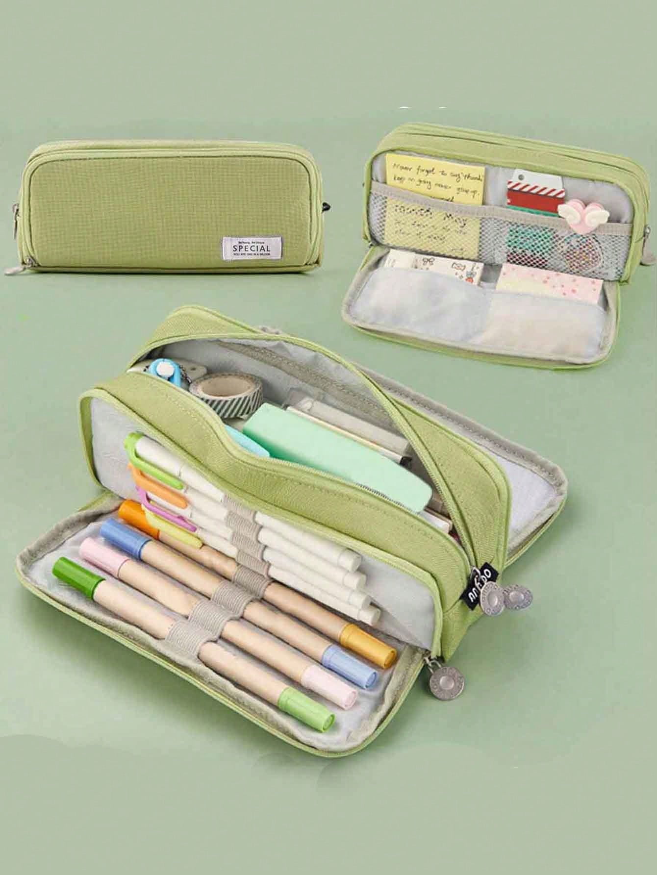 Creative Pencil Case Cute Boy Girl Kawaii Pencil Cases Storage Kids Pen ...