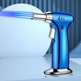 Windproof Torch Lighter | Blue Flame Butane Turbine Torch | Adjustable ...