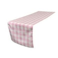 LA Linen Polyester Gingham Checkered 14 by 108-Inch Table Runner, Royal ...