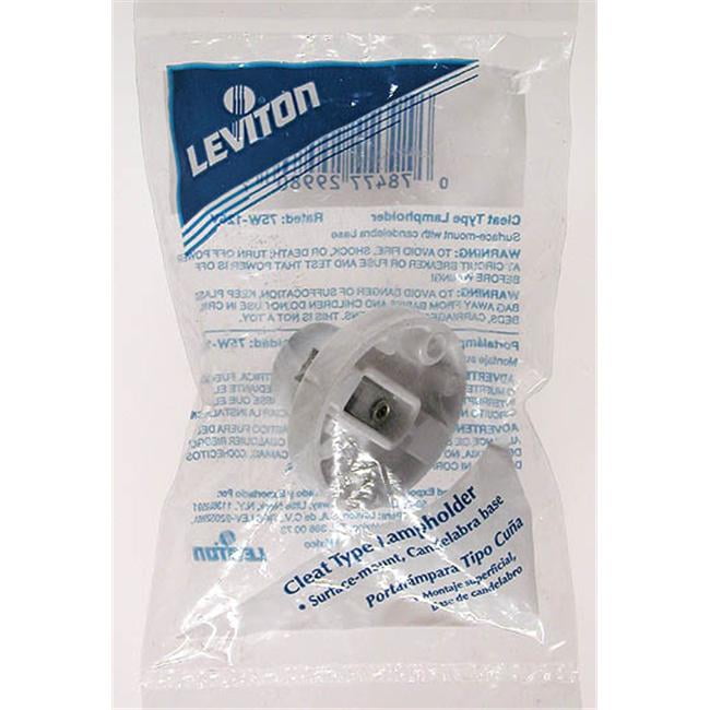 Leviton Lampholder Porcelain Cleat Type Lampholder Porcelain Cleat Type ...