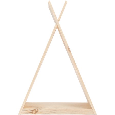 Pine Teepee Shelf-9.54"X13.86"X4" - Walmart.com - Walmart.com