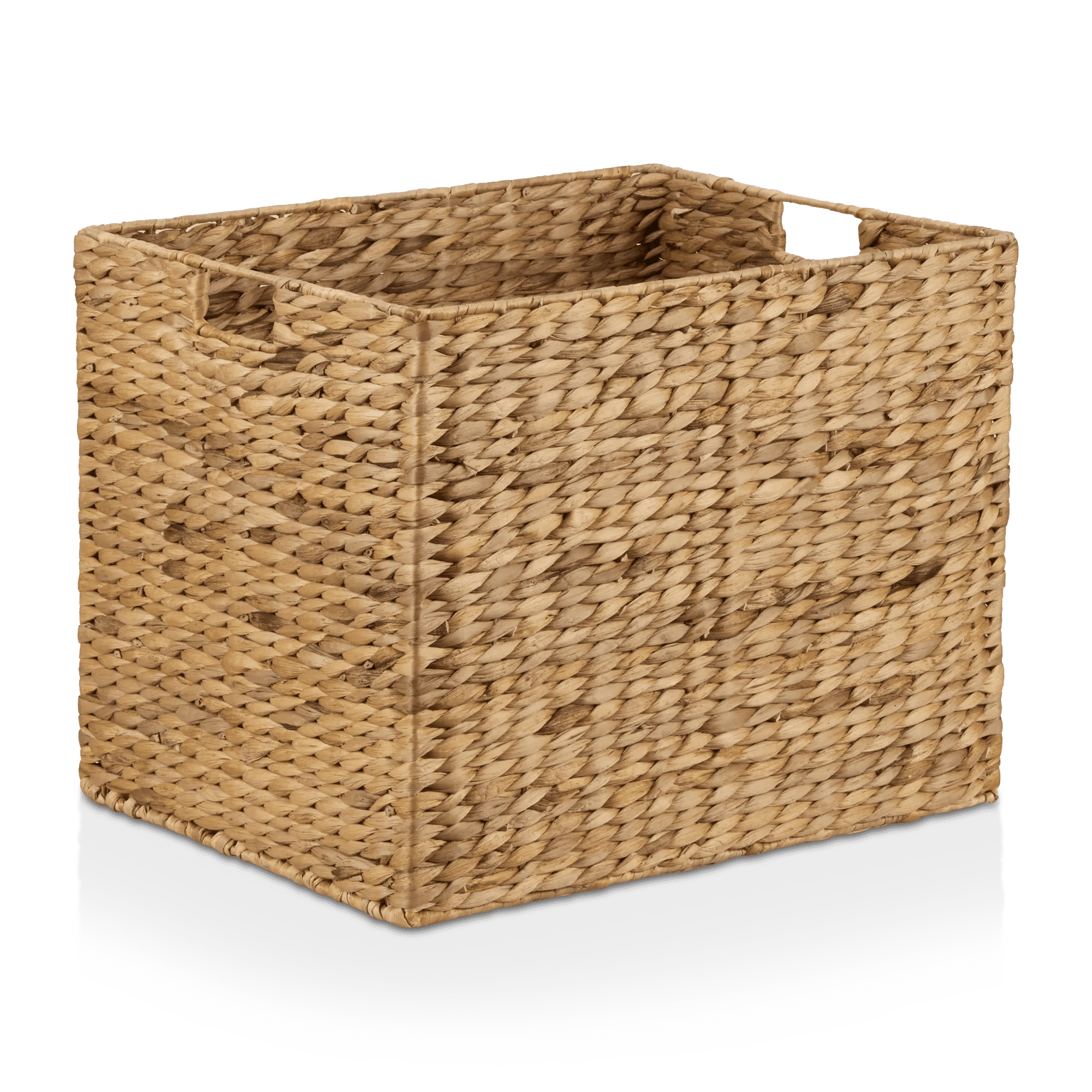 Click here for Bouclair Natural Water Hyacinth Basket Large L prices