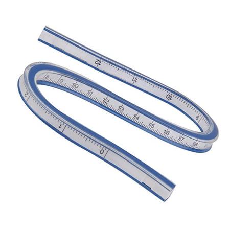 Flexible Curve Ruler Spiral Drafting Drawing Measure Tool Soft curve ...