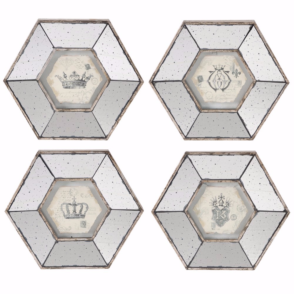 Hexagon Frames - Set of 4 - Walmart.com