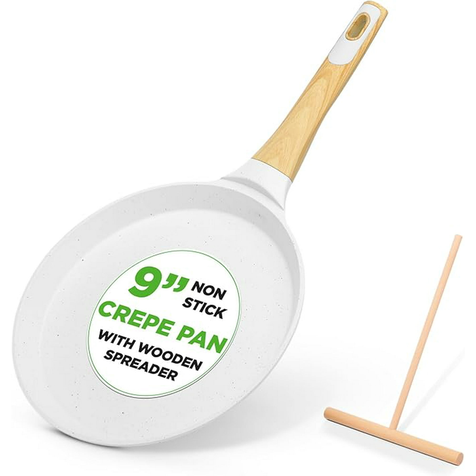Click here for Nutrichef 9.45 Non-Stick Crepe Pan With Wooden Spr... prices
