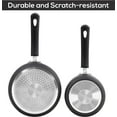 Utopia Kitchen Cookware Nonstick Small Cooking Sauce Pot Set - 1 Quart ...