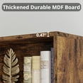IRONCK 5 Shelf Bookcase, Free Standing Display Storage Bookshelf for ...