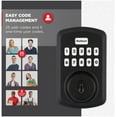Kwikset SmartCode Keyless Entry Keypad, Satin Nickel Zinc Electronic ...