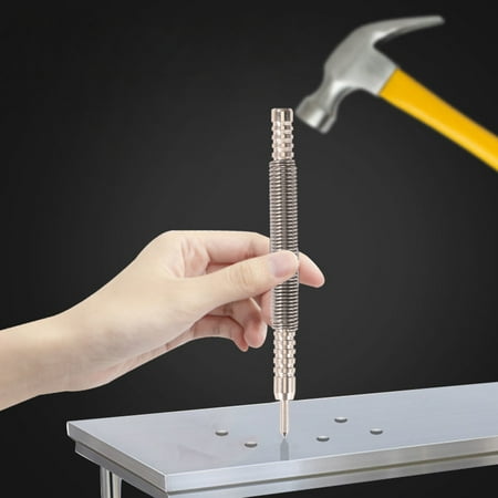 TB&W Spring Tool Hammerless Single Ended Center Punch Spring Loaded ...
