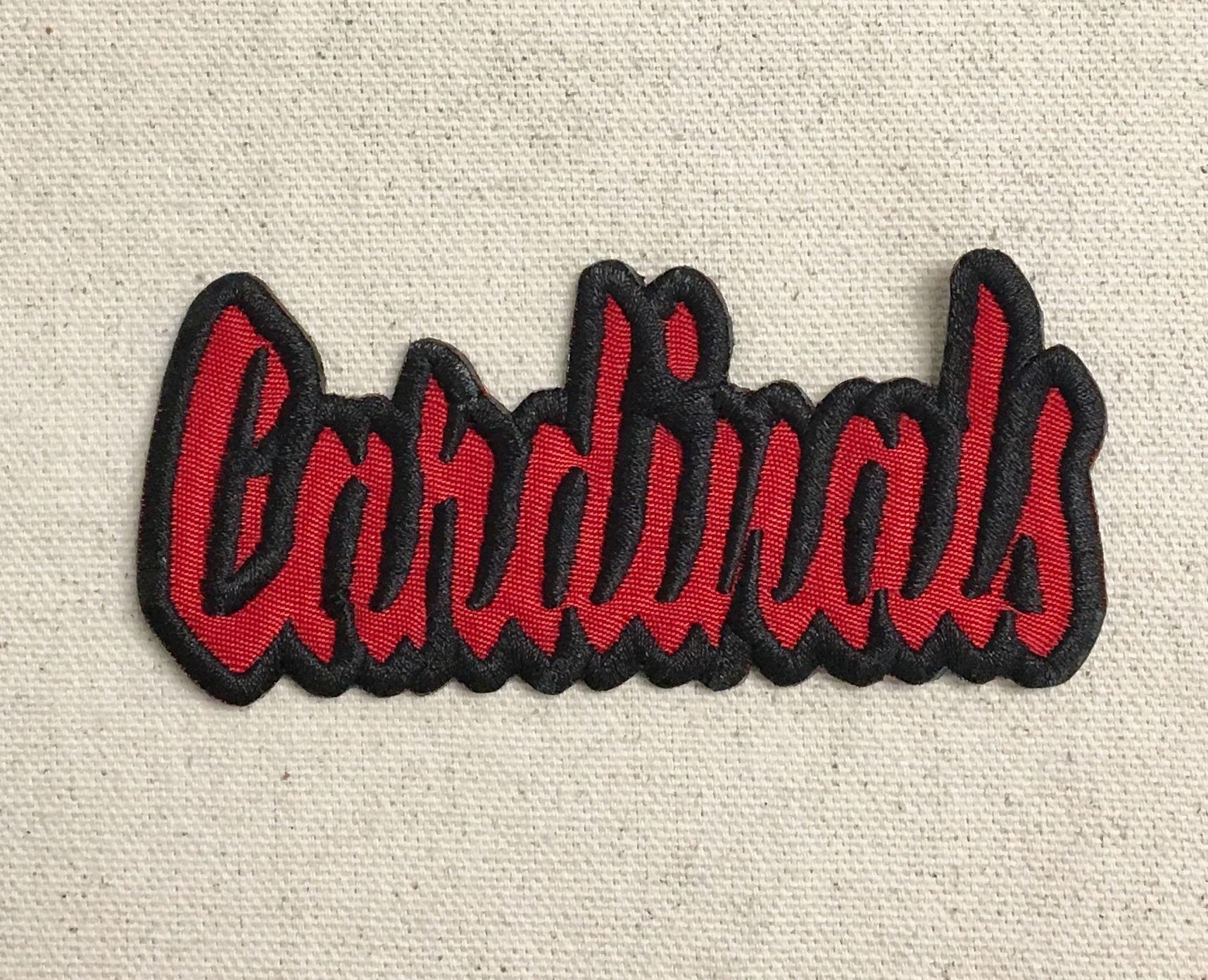 Cardinals - Red/Black - Team Mascot - Words/Names - Iron on Applique ...
