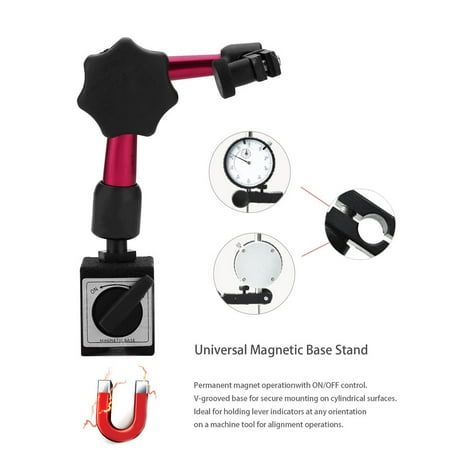 Universal Flexible Magnetic Metal Base Holder Stand For Digital Level ...