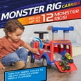 Adventure Force Monster Rig Carrier Transportation Ride on for Kids 1-3 ...