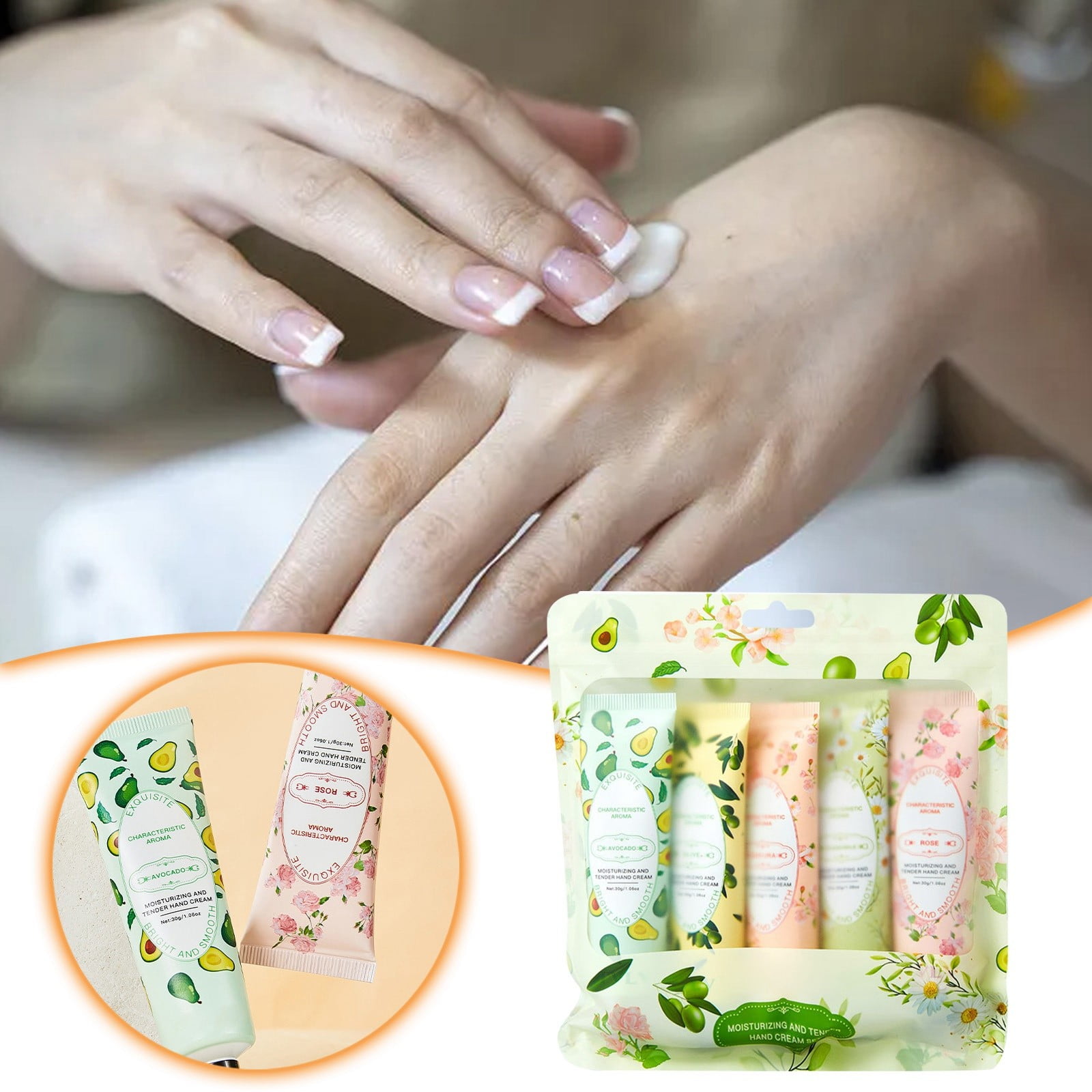 BAODANFU Moisturizing And Tender Hand Set Fragrance Women's ...