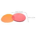 BESTYASH 50Pcs Orange Color Correction Light Gel Filters for LED Lamps ...