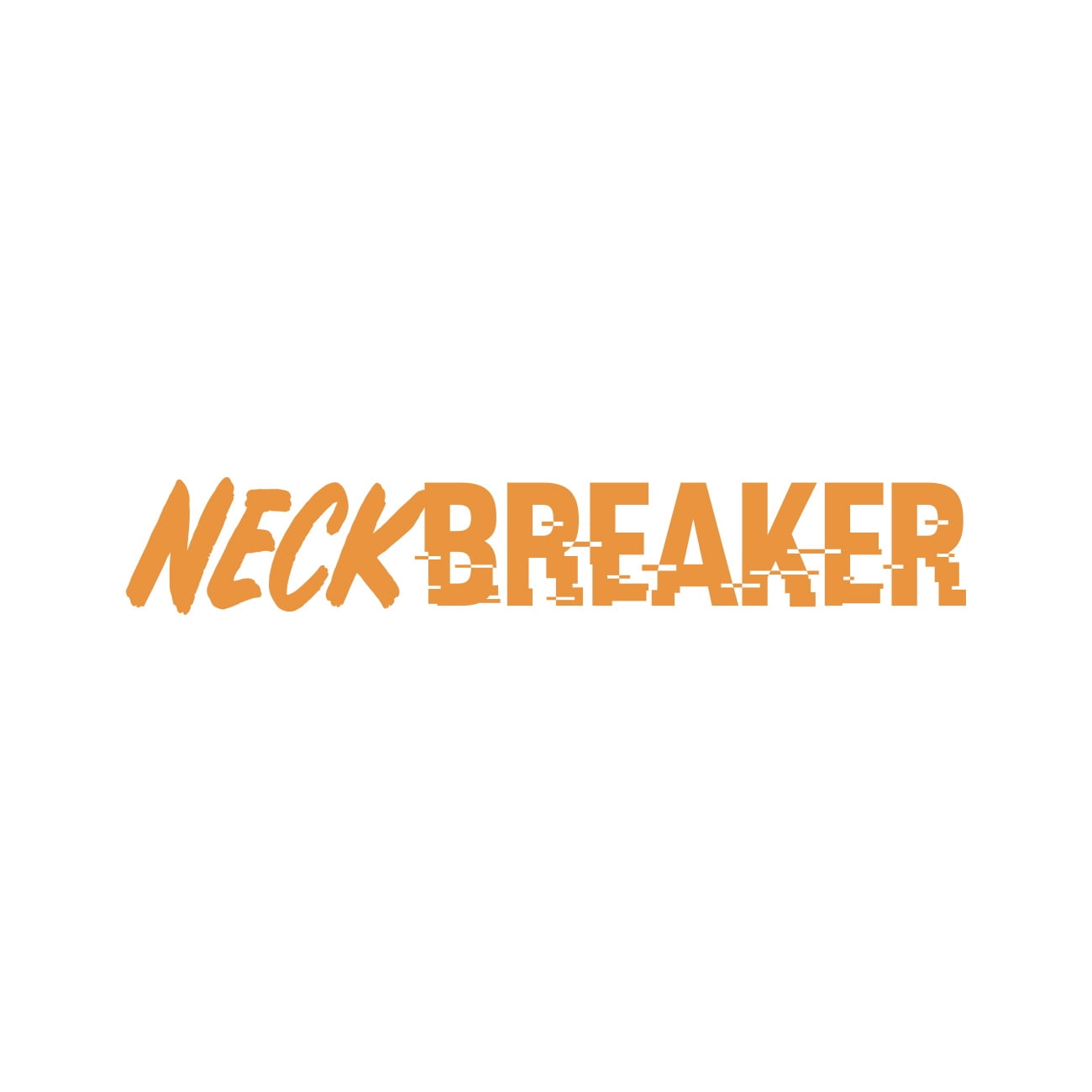 Neck Breaker Sticker Decal Die Cut - Self Adhesive Vinyl - Weatherproof ...