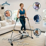 Aeroski 2.0 Ski Fitness Machine, Adjustable Resistance, Gray, Full-Body ...