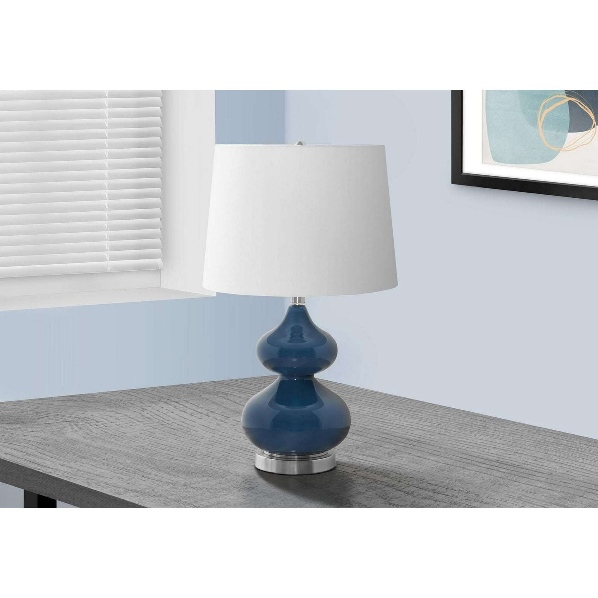 Click here for Monarch Specialties Lighting  24H  Table Lamp  Blu... prices