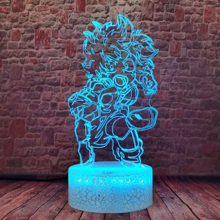 My Hero Academia LED Light 3D Illusion MHA Deku Anime Lamp Izuku ...