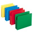 Smead Heavyweight Colored Poly File Pockets, 3.5" Expansion, Assorted ...