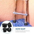 Guichaokj 4 Pcs Ladder Foot Cover Pad Rubber Feet Covers for Furniture ...